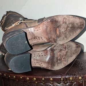 Freebird by Steven | Shoes | Rare Freebird Flynn Boots Stone Sz 7 Rare | Poshmark